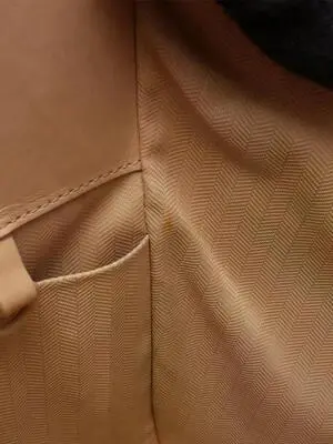 Loewe 2010-2026 Soft Grained Calfskin Compact Hammock Bag Satchel - Neutrals