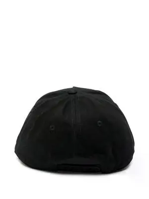Palm Angels Logo-print Cap - Black