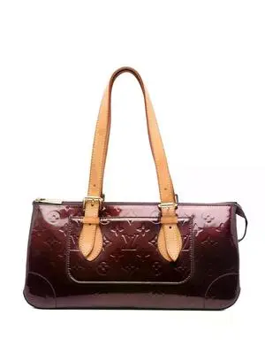 LOUIS VUITTON 2000-2010 Monogram Vernis Rosewood Avenue Shoulder Bag - Purple