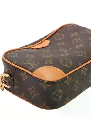 LOUIS VUITTON 2025 Monogram Trocadero Wearable Wallet Crossbody Bag - Brown