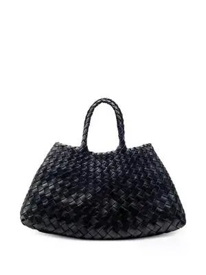 Dragon Diffusion Santa Croce Woven Tote Bag - Black