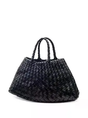 Dragon Diffusion Santa Croce Woven Tote Bag - Black