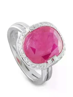 LB EXCLUSIVE Ruby And Diamond Ring