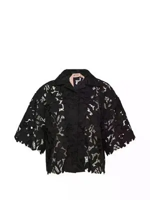 N°21 Floral-lace Blouse