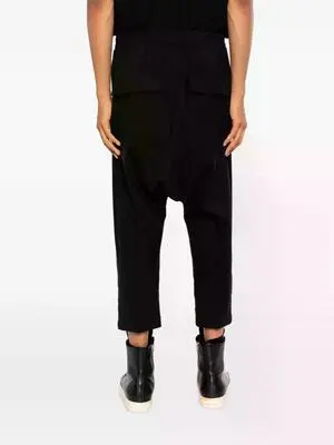 Rick Owens Drawstring Dropped-crotch Trousers