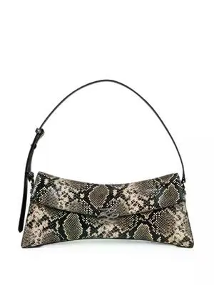 Karl Lagerfeld K/autograph Twist Elongated Shoulder Bag - Neutrals