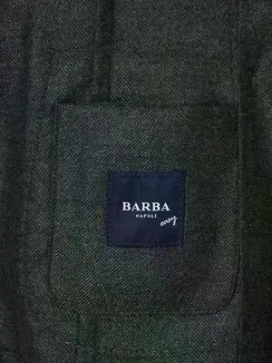BARBA NAPOLI Single-breasted Notched-lapel Blazer