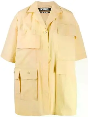 Jacquemus Vallon Boxy Shirt Dress