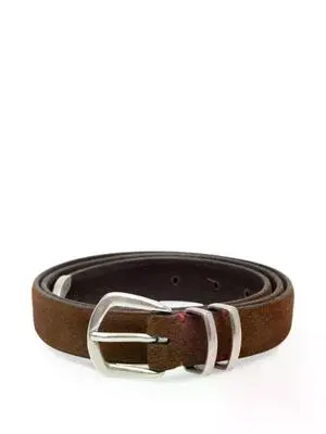 Eleventy Suede Buckle-fastening Belt