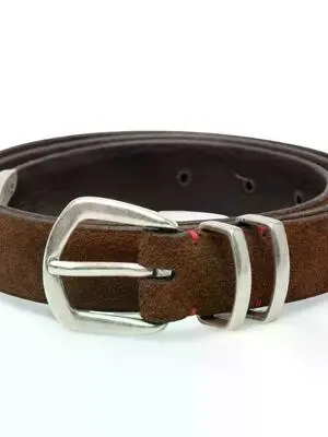 Eleventy Suede Buckle-fastening Belt