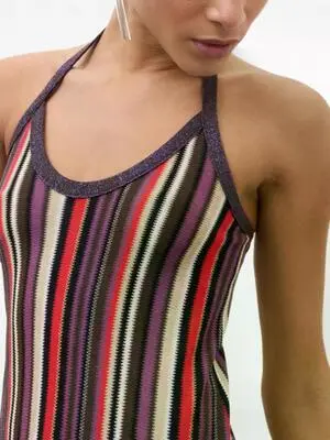 OTTOD'AME Striped Maxi Dress