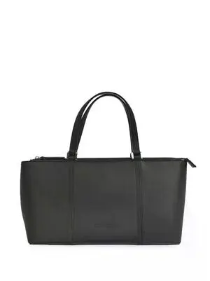 Burberry Leather Tote Bag - Black