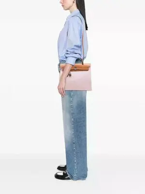 Hermès 2015 Toile Herbag Zip 31 Satchel - Pink
