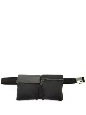 Gucci Gg Canvas Double Pocket Belt Bag