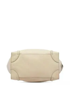 Celine Mini Luggage Tote Bag - Neutrals