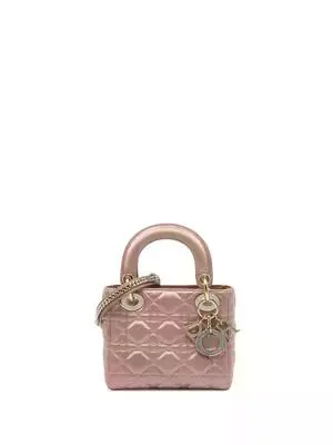 Dior Mini Lady Satchel - Pink
