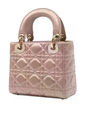 Dior Mini Lady Satchel - Pink