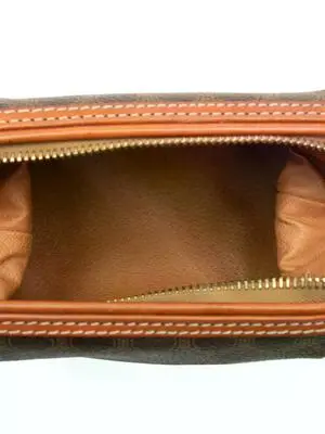 Celine 1999 Macadam Coated Canvas Pouch