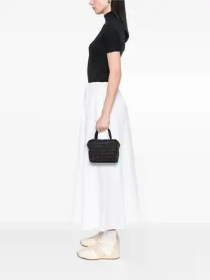 Fendi 2000-2010 Zucchino Canvas Handbag - Brown