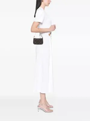 LOUIS VUITTON 2021 Monogram Mini Pochette Accessoires Handbag - Brown