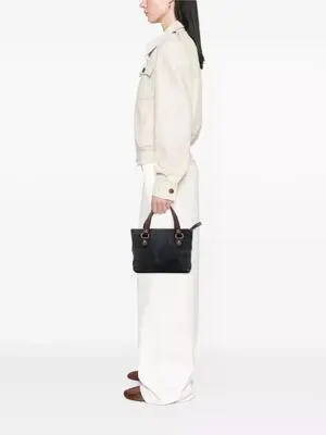 Celine 2000 C Macadam Suede Handbag