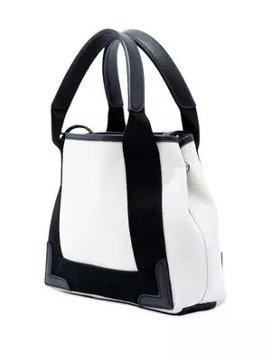Balenciaga Canvas Navy Cabas Xs Satchel