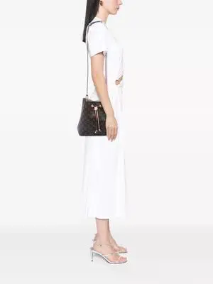 LOUIS VUITTON Monogram Neonoe Mm Bucket Bag - Brown