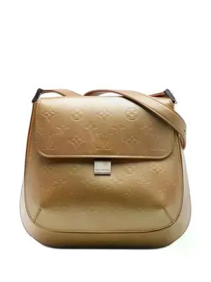 LOUIS VUITTON 2003 Monogram Mat Webster Street Shoulder Bag - Brown