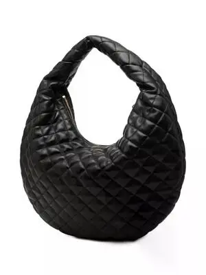 Saint Laurent Quilted Nappa Monogram Icare Hobo Bag