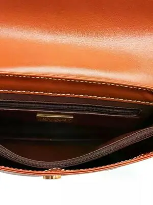 Saint Laurent Y Cut Out Shoulder Bag In Calfskin