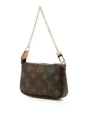 LOUIS VUITTON 2008 Monogram Mini Pochette Accessoires Handbag