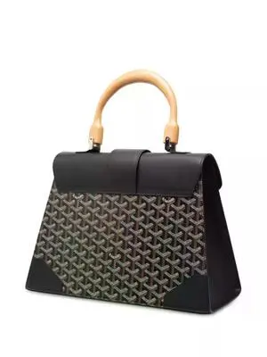 Goyard 2018 Goyardine Saigon Structured Mm Handbag