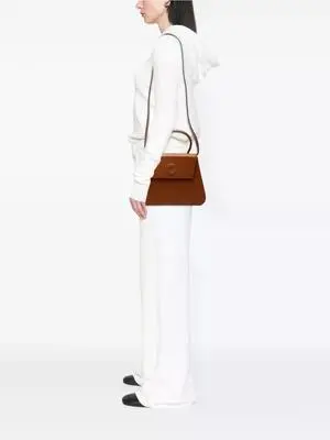 Celine 2014 Embossed Leather Top Handle Bag Satchel