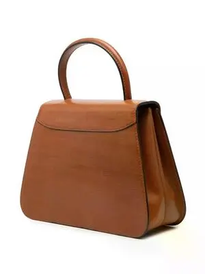 Celine 2014 Embossed Leather Top Handle Bag Satchel