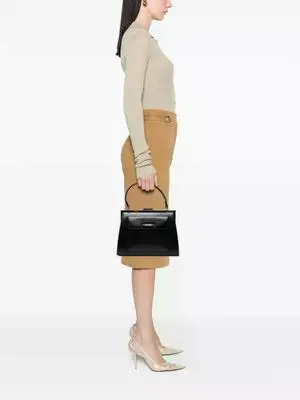 Saint Laurent 20th Century Leather Top Handle Frame Bag Handbag
