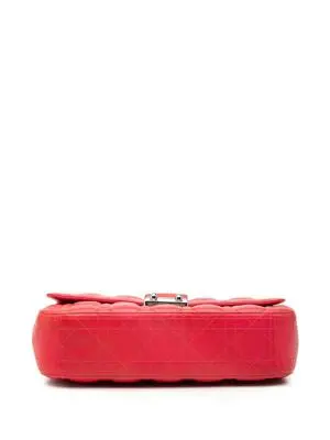 Dior Medium Lambskin Cannage Miss Flap Shoulder Bag - Orange