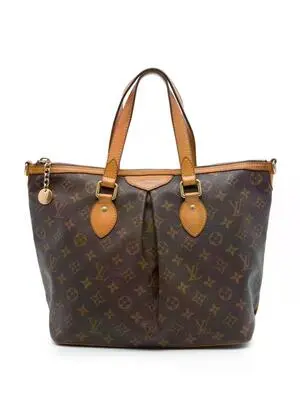 LOUIS VUITTON 2010 Monogram Palermo Pm Satchel - Brown