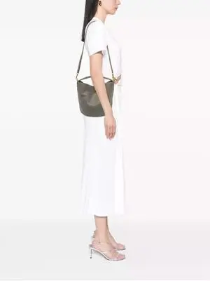 Celine 16 Bucket Bag In Supple Grained Calfskin - Brown