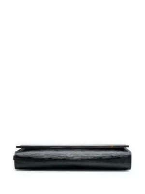 LOUIS VUITTON Electric Epi Sevigne Shoulder Bag - Black