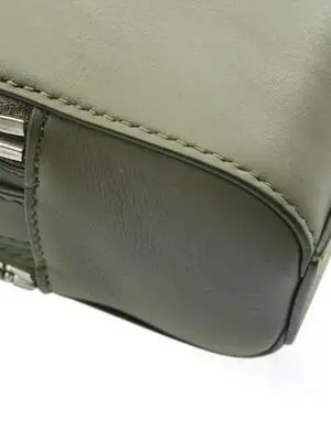 Loewe 2024 Mini Satin Calfskin Anagram Camera Bag Satchel - Brown