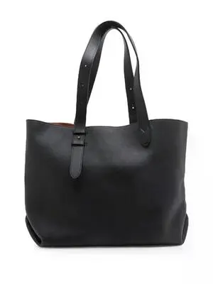 LOUIS VUITTON Grained Calfskin Low Key Cabas Mm Tote Bag - Black