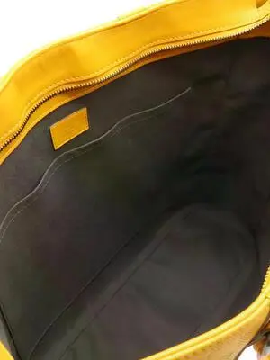 LOUIS VUITTON Damier Infini Tadao Pm Satchel - Yellow