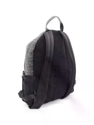 Fendi 2010s Ff Monogram Diagonal Backpack