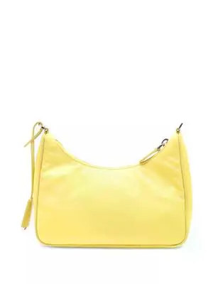 Prada Mini Tessuto Re-edition 2005 Satchel - Yellow