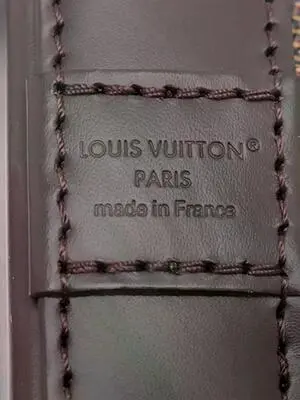 LOUIS VUITTON Damier Ebene Alma Bb Satchel