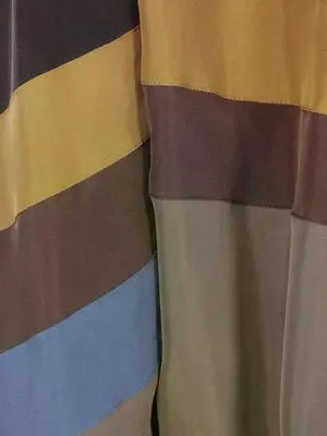 Valentino Garavani Silk Chevron Bomber Jacket