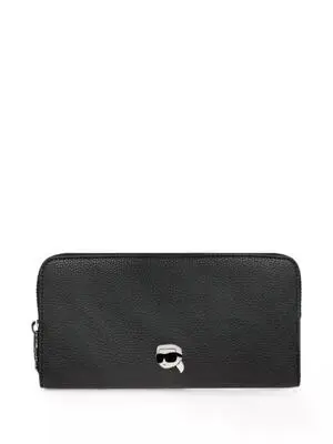 Karl Lagerfeld Ikon Pebble Continental Wallet
