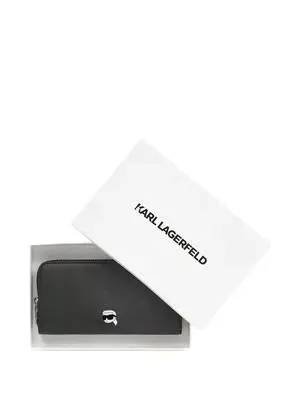 Karl Lagerfeld Ikon Pebble Continental Wallet