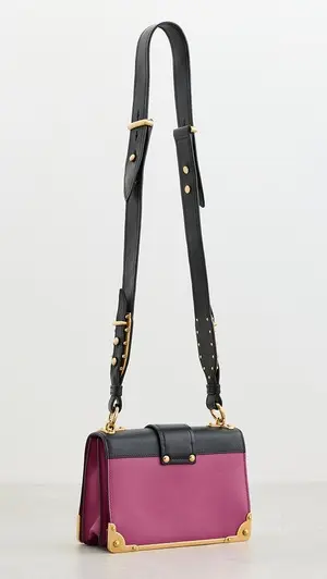 Shopbop Prada Cahier Calf Leather Shoulder Bag