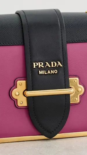 Shopbop Prada Cahier Calf Leather Shoulder Bag